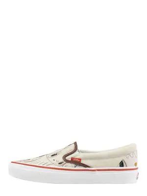 VANS Javier Calleja X Og Classic Slip-on Lx 'turtledove - White