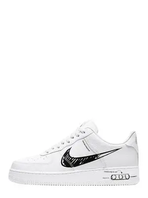 Nike Force 1 Low 'sketch Black - White/black