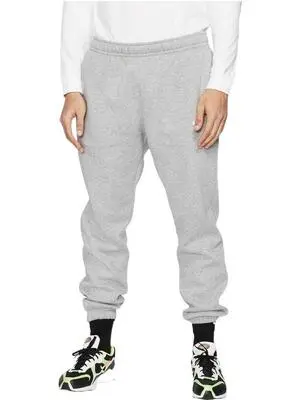 Nike Men's Nike Solid Color Lacing Sports Pants/trousers/joggers Gray Default Color
