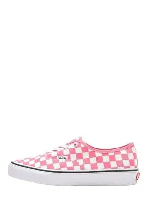 VANS Checkerboard Authentic Sneakers - Pink/blue