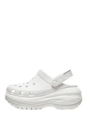 CROCS Classic Mega Crush Clog - White