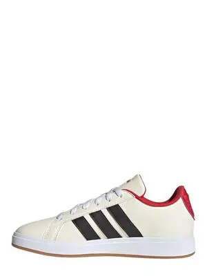 Adidas Grand Court "home Alone" Sneakers - Summit White/core Black/university Red