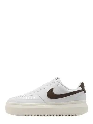 Nike Nike Court Vision Alta Platform Sneakers White/brown