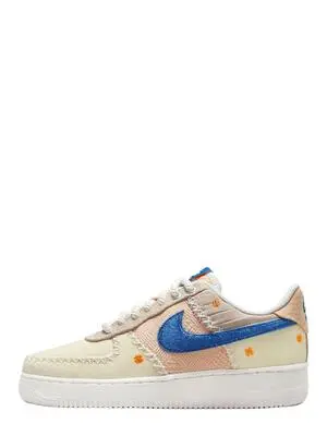 Nike Nike Air Force 1 '07 'LA Flea' Low Top Sneakers Brown/blue
