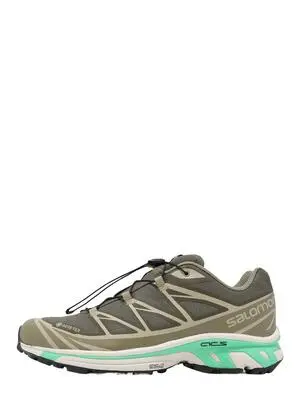 SALOMON Xt-6 Gore-tex Sneakers - Olive Night/dried Herb/almond Milk