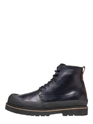 BIRKENSTOCK Prescott Waxy Leather Boots - Black