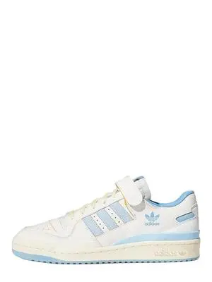 Adidas Forum 84 Lg "white Clear Sky" Sneakers - White/blue