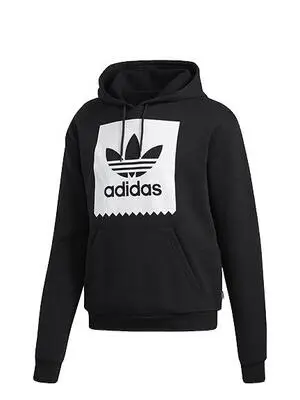 Adidas Originals Popover Trefoil Hoodie - Black