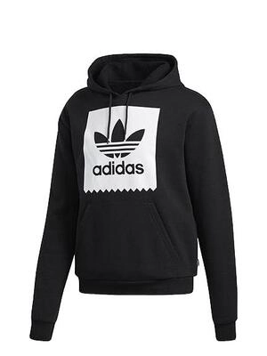 Adidas Originals Popover Trefoil Hoodie - Black