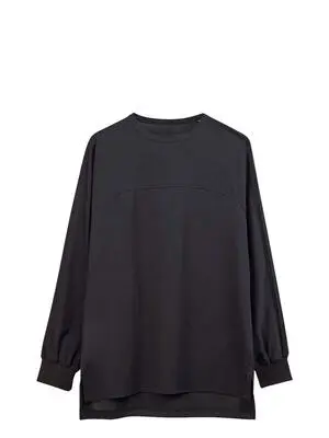 Adidas Y-3 Mesh Stripes Long Sleeve Top - Black
