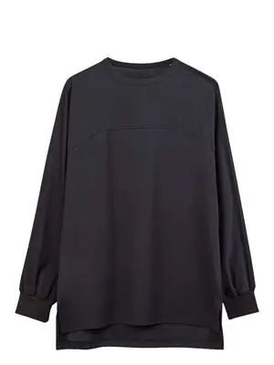 Adidas Y-3 Mesh Stripes Long Sleeve Top - Black