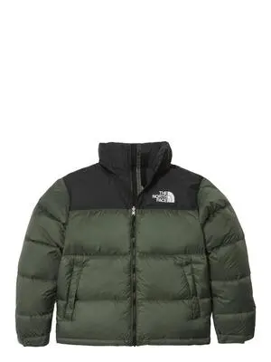 The North Face Nuptse Puffer Jacket - Green/black