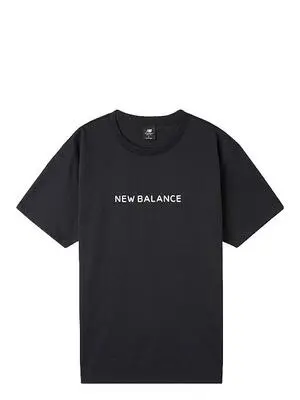 NEW BALANCE X Noritake Logo Round-neck T-shirt - Black