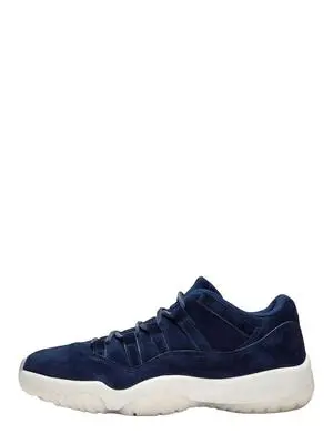 JORDAN Jordan Air 11 Retro Low "Re2pect" Suede Sneakers Binary Blue/sail