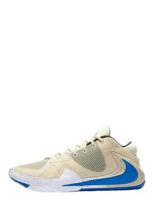 Nike Nike Zoom Freak 1 Low Top Sneakers Cream White/blue