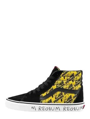 VANS House Of Terror X Sk8-hi "the Shining" High-top Sneakers - Black/yellow