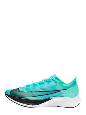 Nike Zoom Fly 3 Running Shoes - Black/white/green