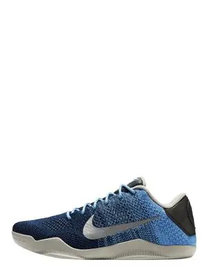 Nike Kobe Elite Low Athletic Sneakers - Silver/blue