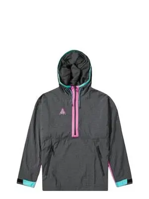 Nike Woven Hooded Jacket - Anthracite/magenta/jade