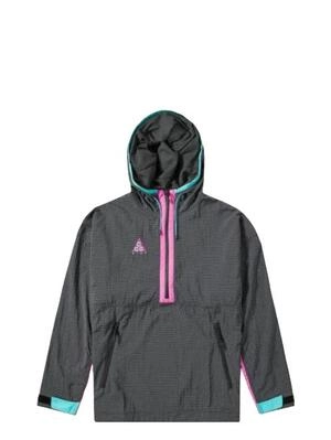 Nike X Woven Hooded Jacket - Anthracite/magenta/jade