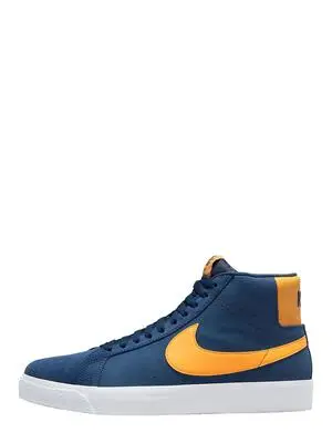 Nike Nike Zoom Blazer Mid SB Sneakers Blue/yellow