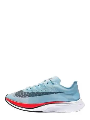 Nike Zoomx Vaporfly 4% Og "ice Blue" Running Shoes - Blue/red