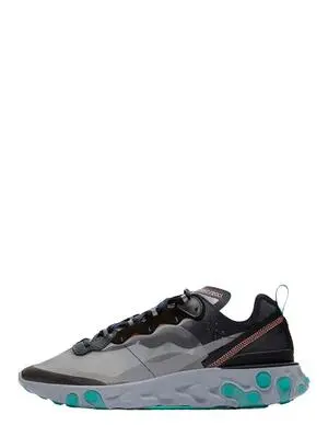 Nike React Element 87 Sneakers - Black/nepture Green