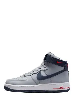 Nike Force 1 High Top Sneakers - Gray/blue
