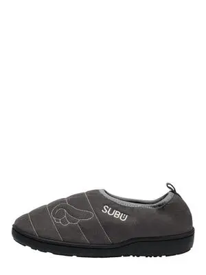 SUBU X Coyseio Angel Wing Padding Slip-on Slipper - Grey