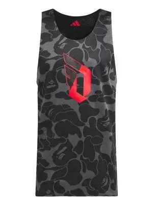 Adidas X Bape Reversible Basketball Jersey - Carbon