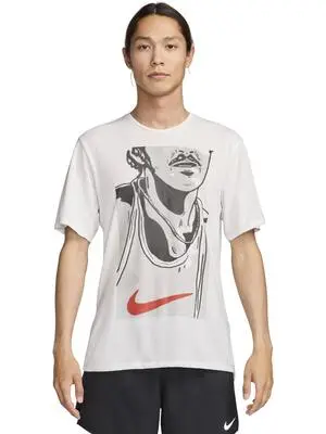 Nike Dri-fit Rise 365 T-shirt - White