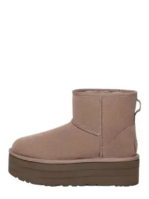 UGG Classic Mini Platform Boots - Smoke Plum