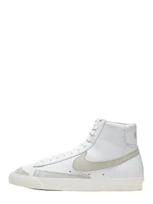 Nike Blazer Mid 77 High Top Sneakers - White/grey