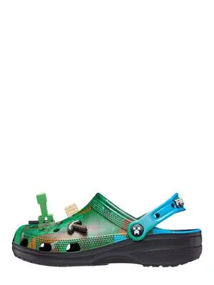 CROCS X Minecraft Clog - Green/black