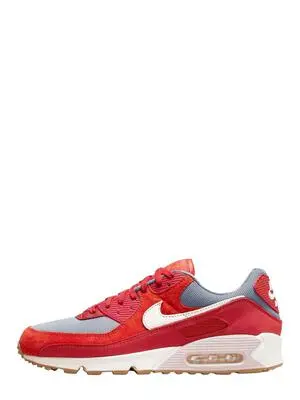 Nike Max 90 Premium Sneakers - Red/gray