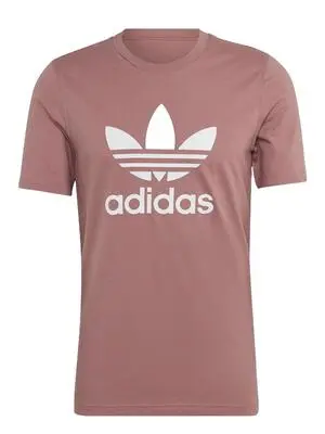 Adidas Originals T-shirt Logo Sports Breathable Short Sleeve T Wine Red T-shirt - Multi-color