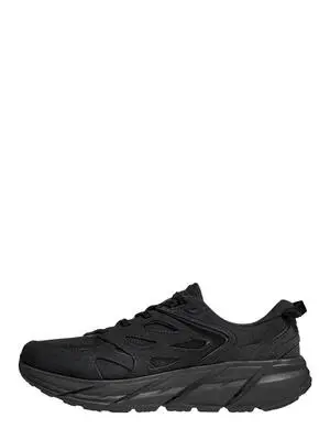 Hoka One One Clifton L Suede Sneakers - Black/black
