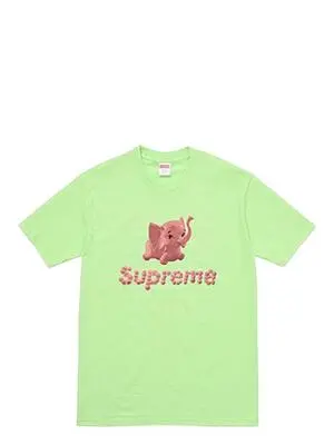 Supreme Supreme Ss17 Elephant Light Green Tee Light Green