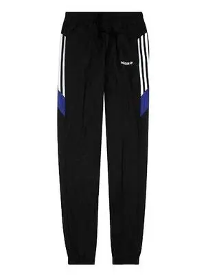 Adidas Originals Zipper Bundle Feet Fleece Lined Sports Pants - Black