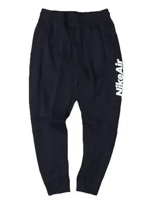 Nike Side Logo Cone Fleece Long Pants - Black