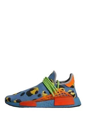 Adidas Adidas X Pharrell NMD Hu "Animal Print - Altered Blue" Blue/orange/black
