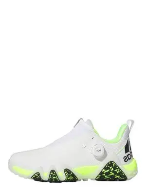 Adidas Codechaos 22 Boa Golf Sneakers - White/core Black/lucid Lemon