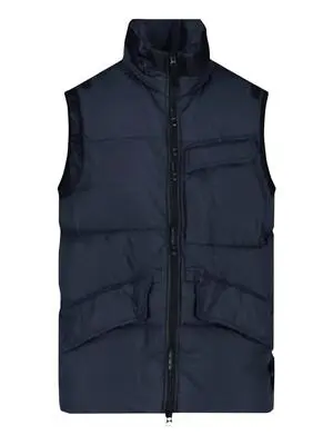 Stone Island Down Vest - Navy