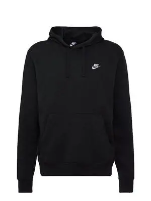 Nike Club Fleece Pullover Hoodie - Black
