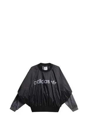 Adidas Originals X Human Made Embroidered Logo Pullover - Black