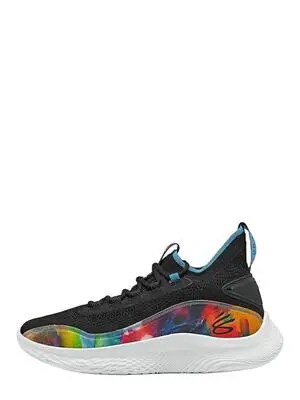 Under Armour Curry Flow 'feel Good Flow' Athletic Sneakers - Black/white-white