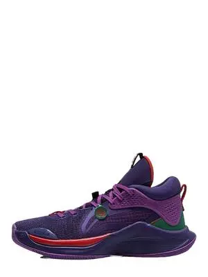 LI-NING Silencer Basketball Sneakers - Dark Purple/purple