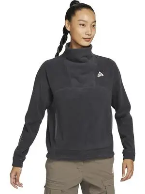 Nike Wolf Tree Fleece Top - Black