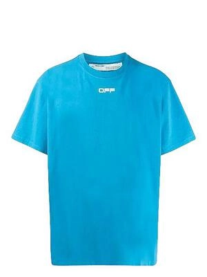 Off-White Ss20 Airport Tape Print For - Blue