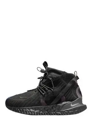 Nike Ispa Flow 2020 Se High Top Sneakers - Black/reflect Silver/iron Grey